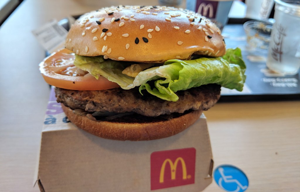 Chinese Szechuan Burger at McDonald’s – Michael Eats