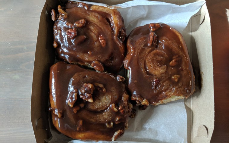 Amazing Sticky Buns at Ambrosia Corner Bakery – Michael Eats