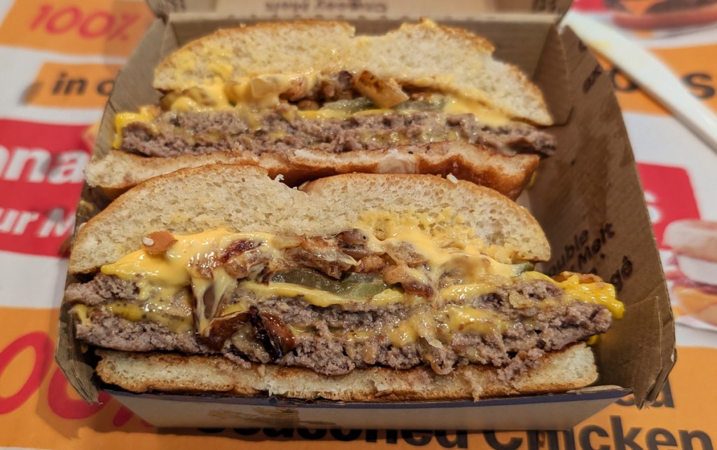 Double Cheesy Melt from McDonald’s – Michael Eats